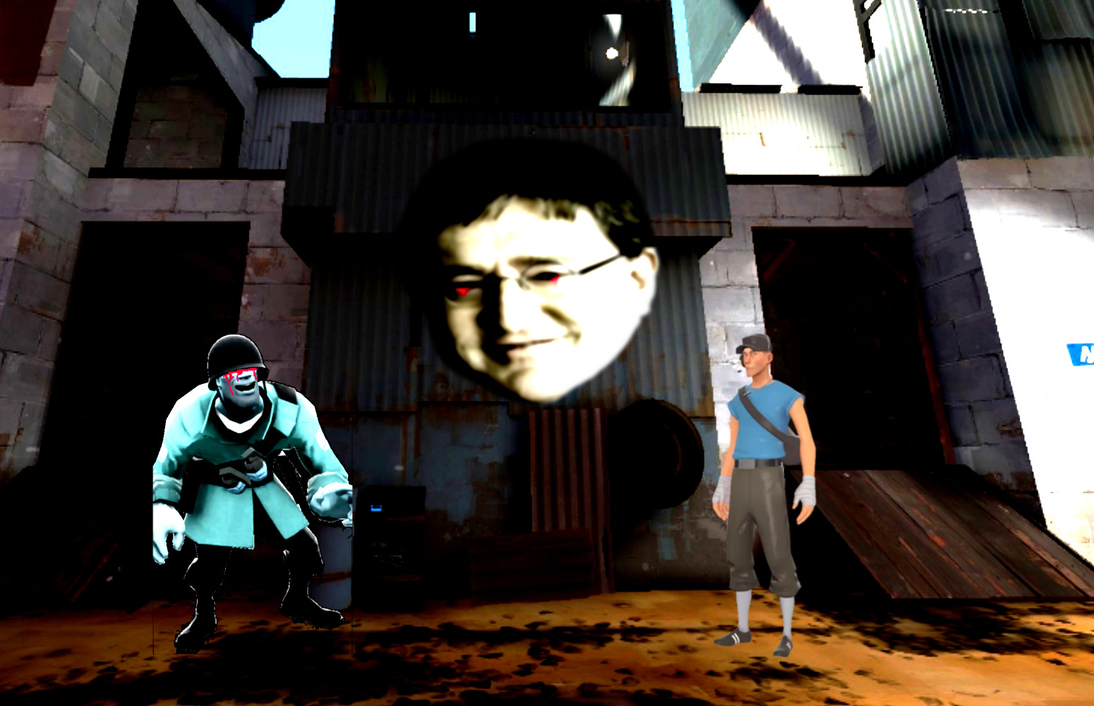 empty fortress. Mod for Friday Night Funkin' | FNF Mods