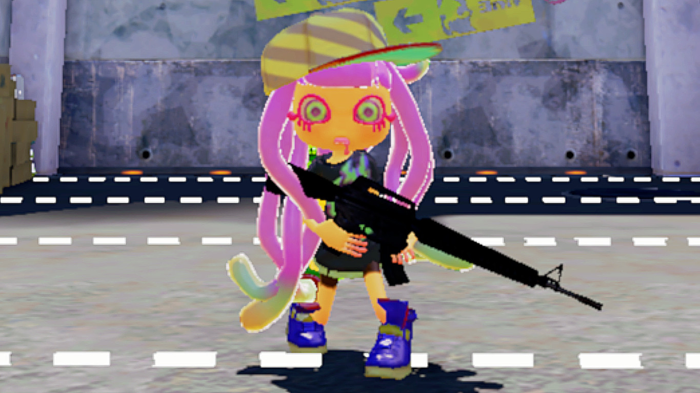 Playable Harmony Mod for Splatoon | Splatoon Mods