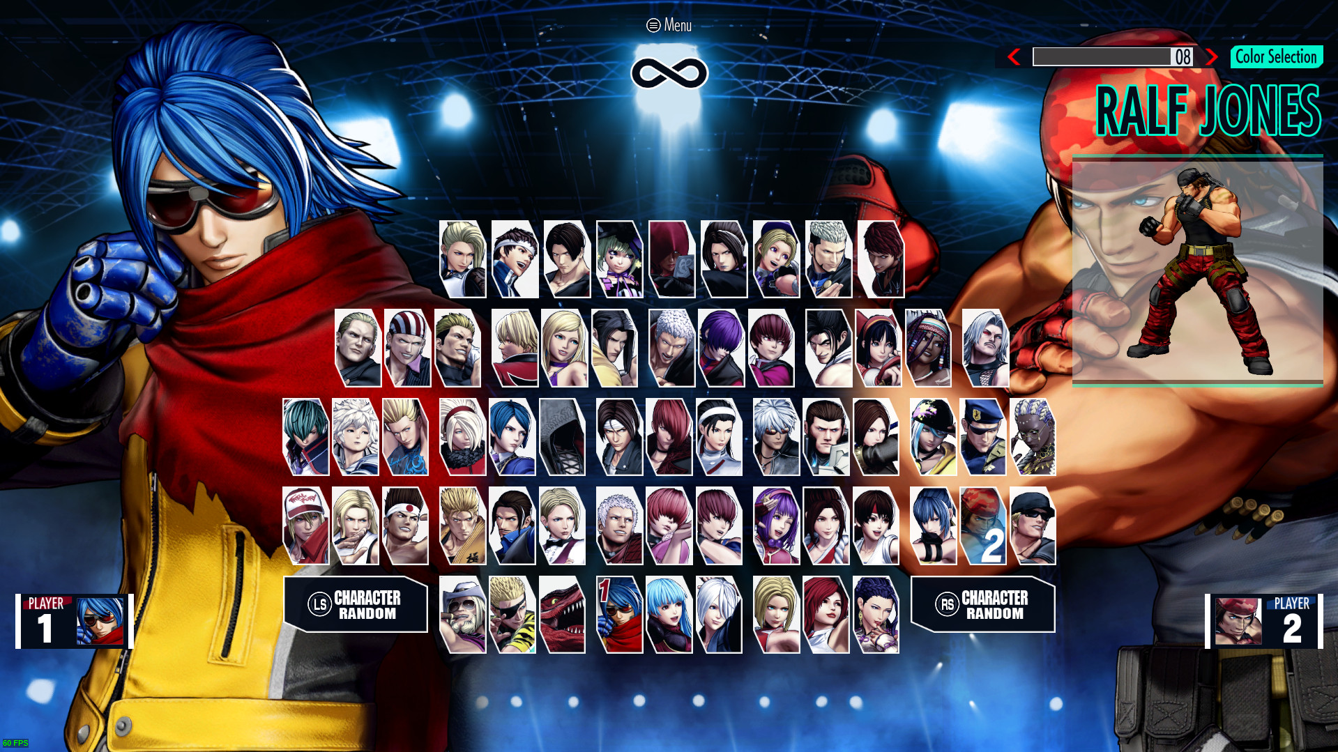 KOF XV Edition Select Mod for The King of Fighters XV | KoFXV Mods