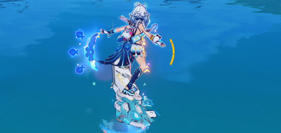 Mualani's surfboard Mod for Genshin Impact | GI Mods