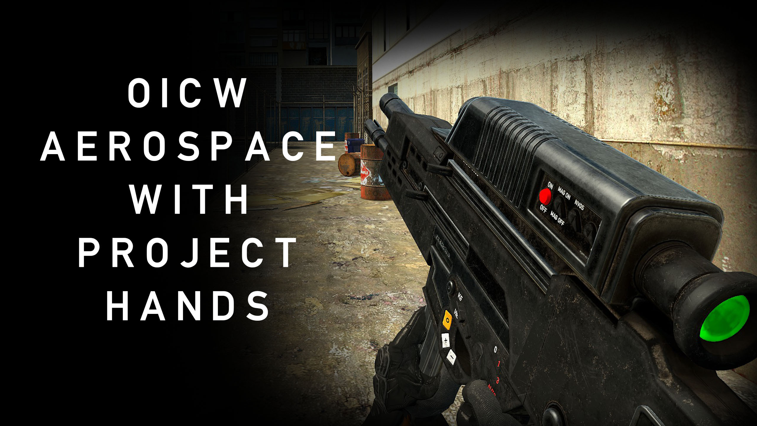 Aerospace OICW with Project Hands Mod for Half-Life 2: MMod | HL2:MMod Mods