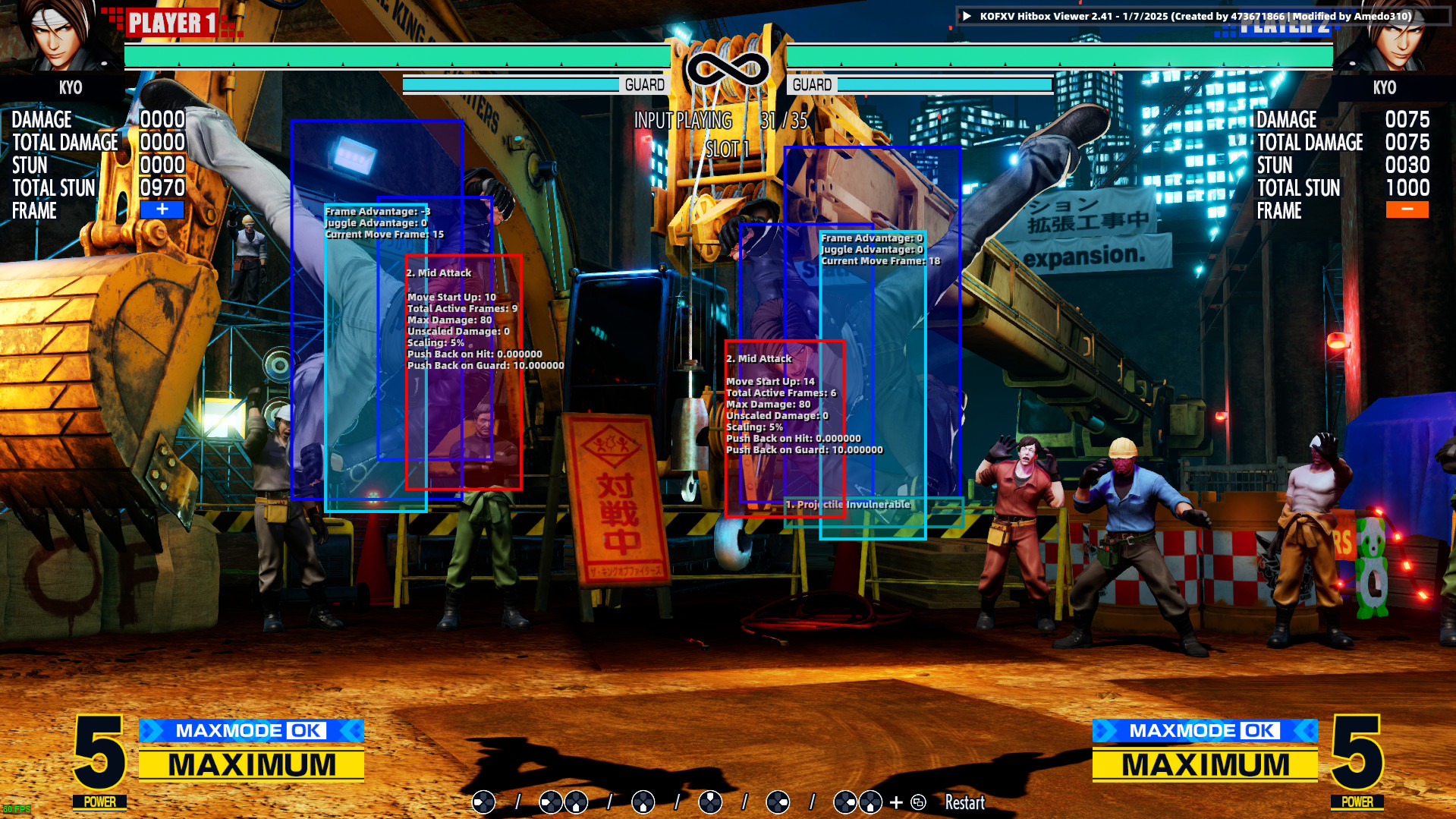 KOF XV Edition Select Mod for The King of Fighters XV | KoFXV Mods