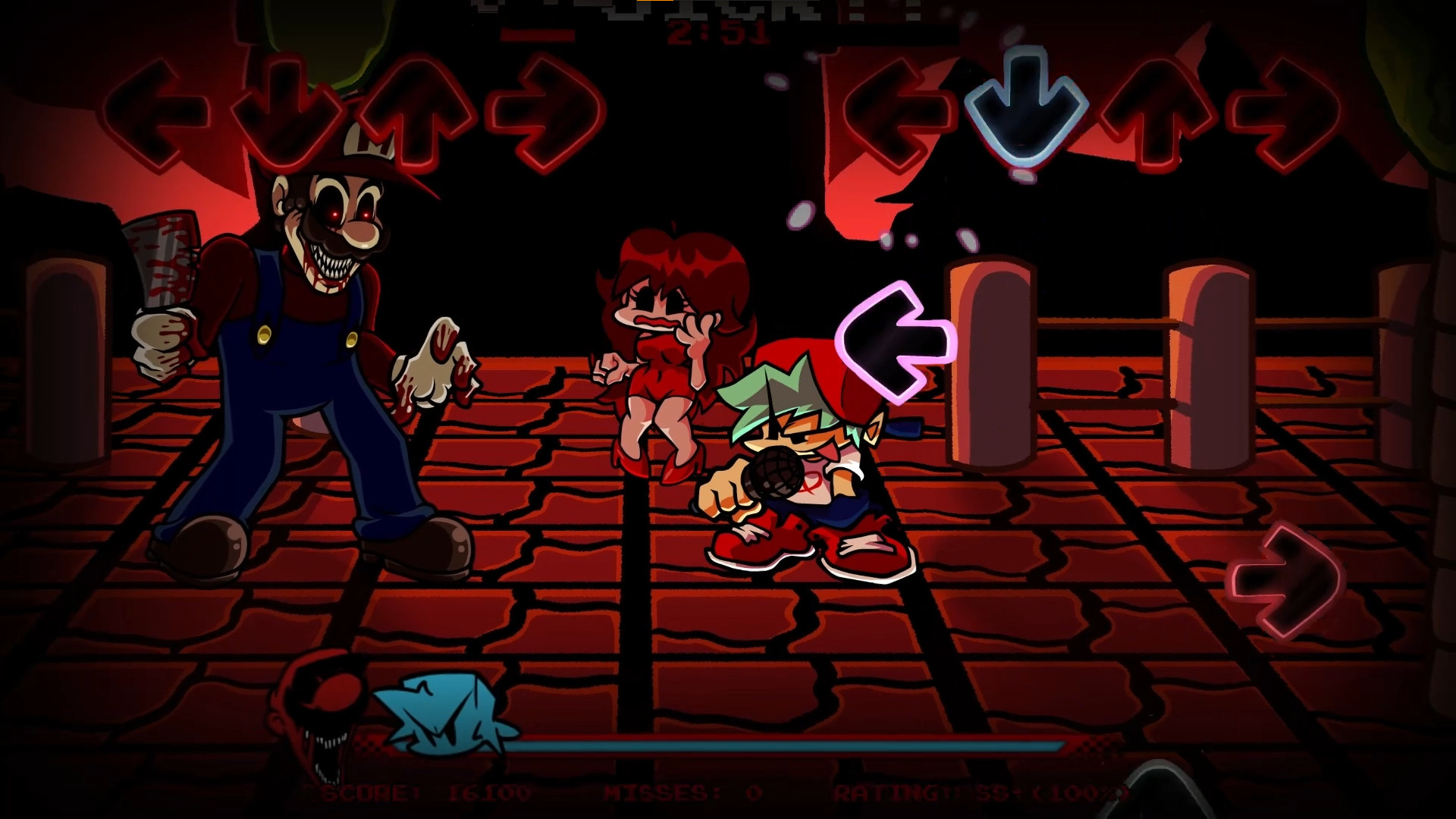 It's-a Me Retake Mod for Friday Night Funkin' | FNF Mods