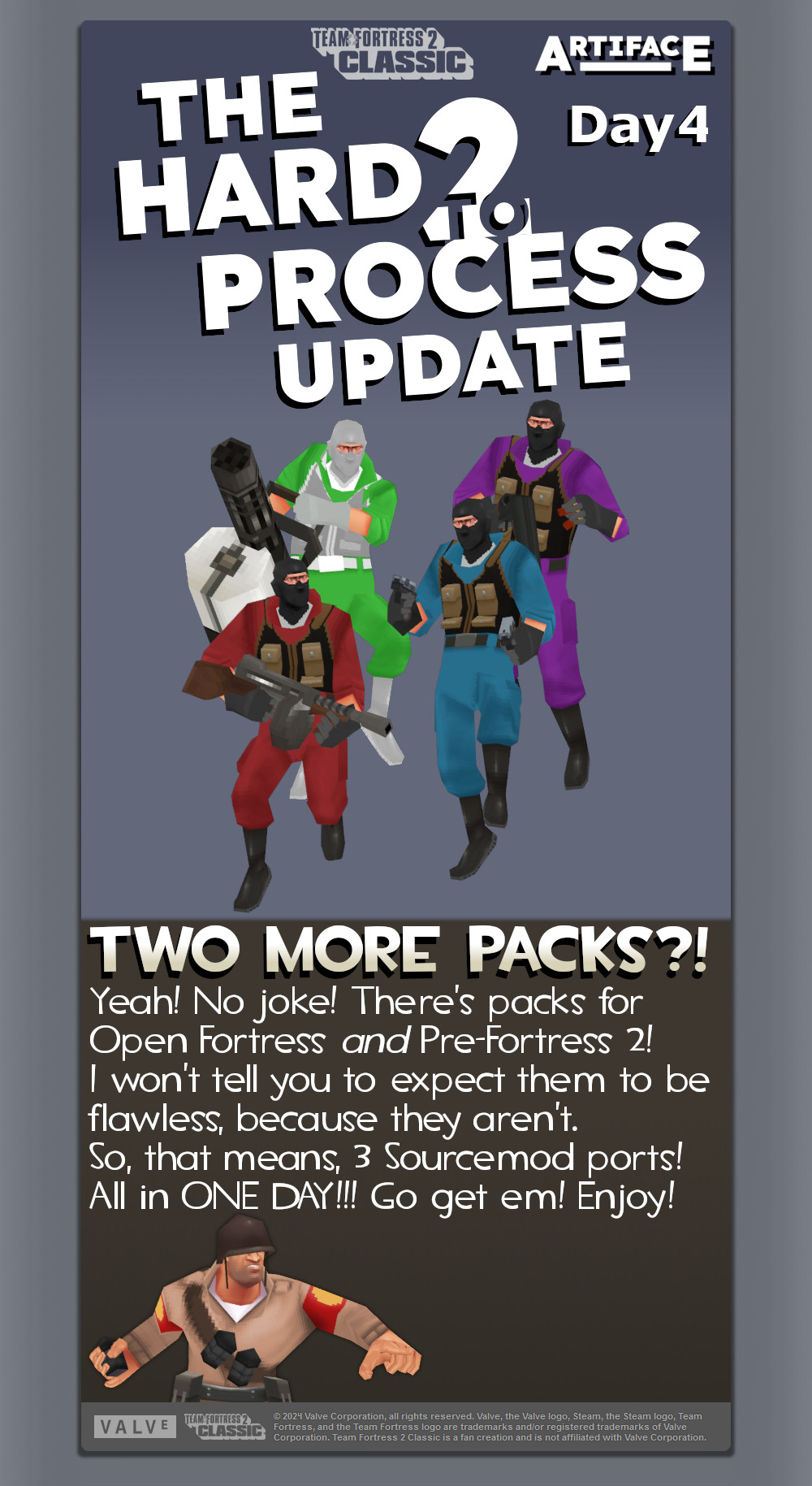 Oldschool Classic Pack Mod for Team Fortress 2 Classified | TF2Classic Mods