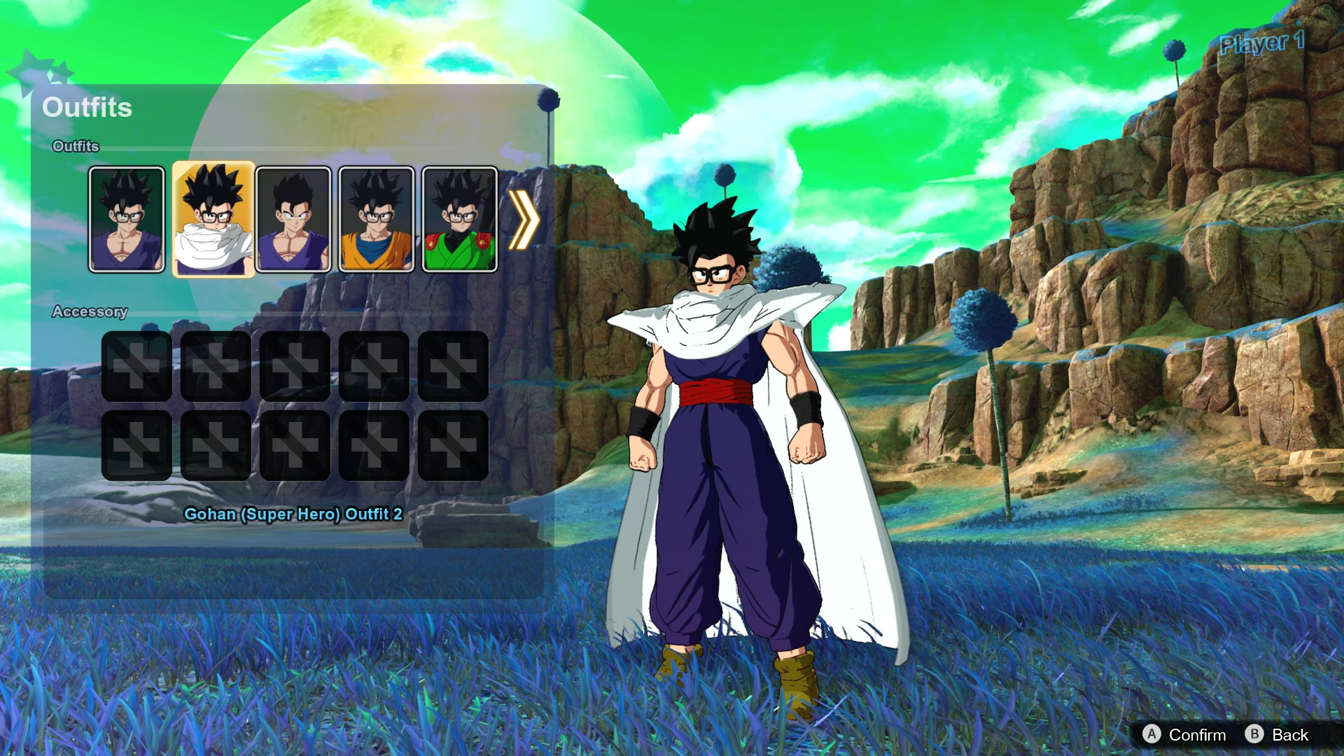 Gohan (Super Hero) Outfits Mod for Dragon Ball: Sparking! ZERO | DBSZ Mods