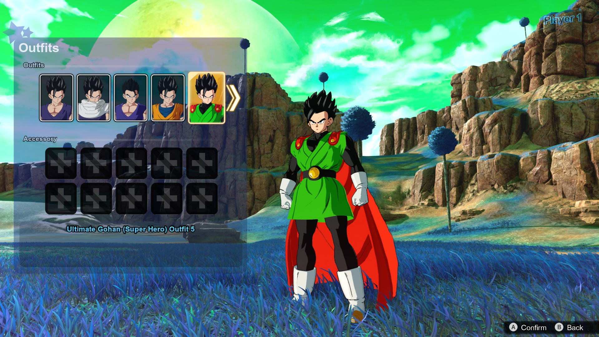Gohan (Super Hero) Outfits Mod for Dragon Ball: Sparking! ZERO | DBSZ Mods