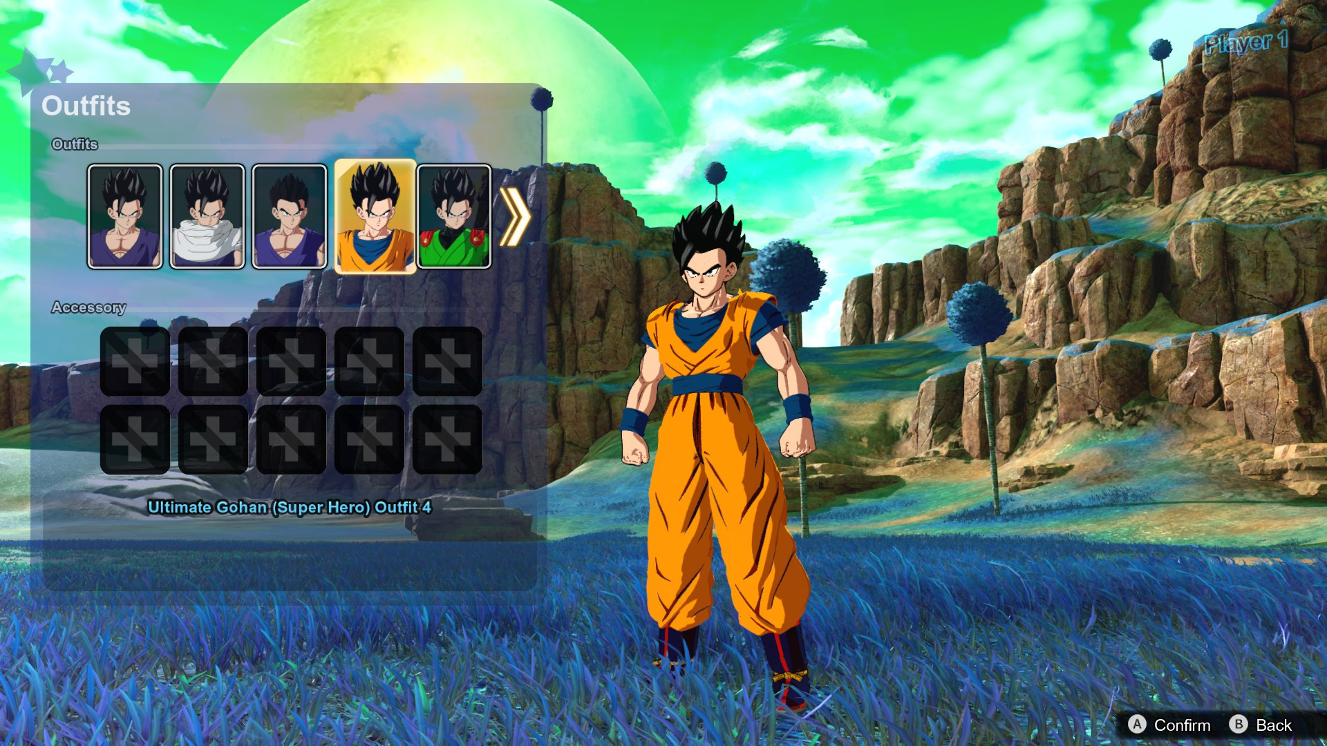 Gohan (Super Hero) Outfits Mod for Dragon Ball: Sparking! ZERO | DBSZ Mods