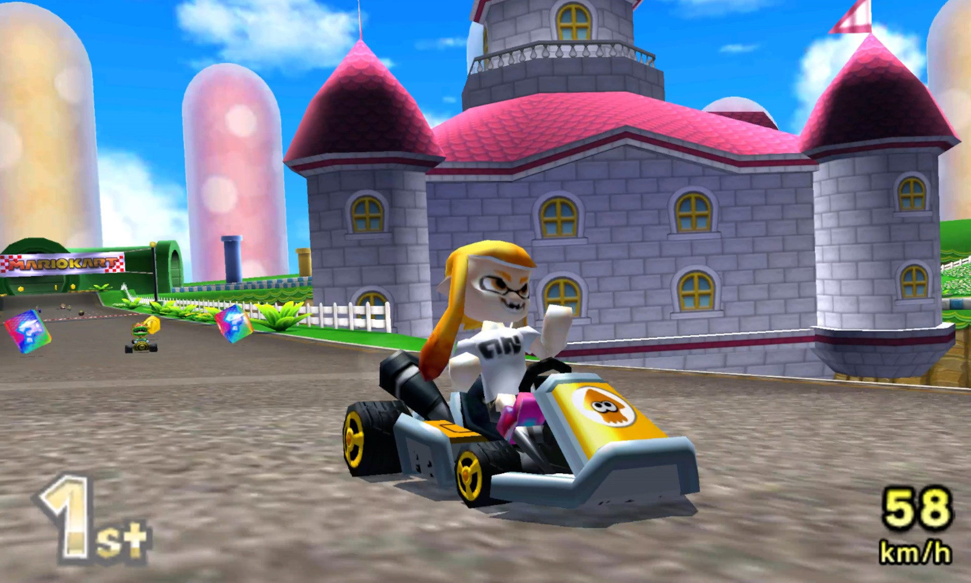Inkling Girl (CTGP-7) Mod for Mario Kart 7 | MK7 Mods