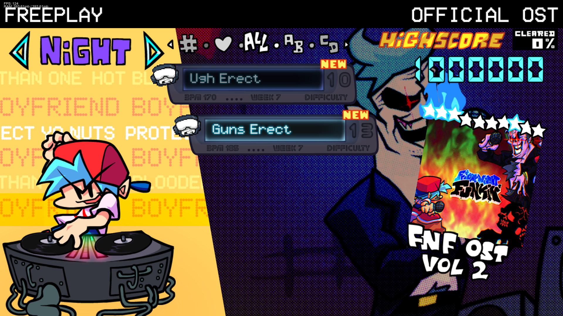 Guns Erect V-Slice Mod for Friday Night Funkin' | FNF Mods