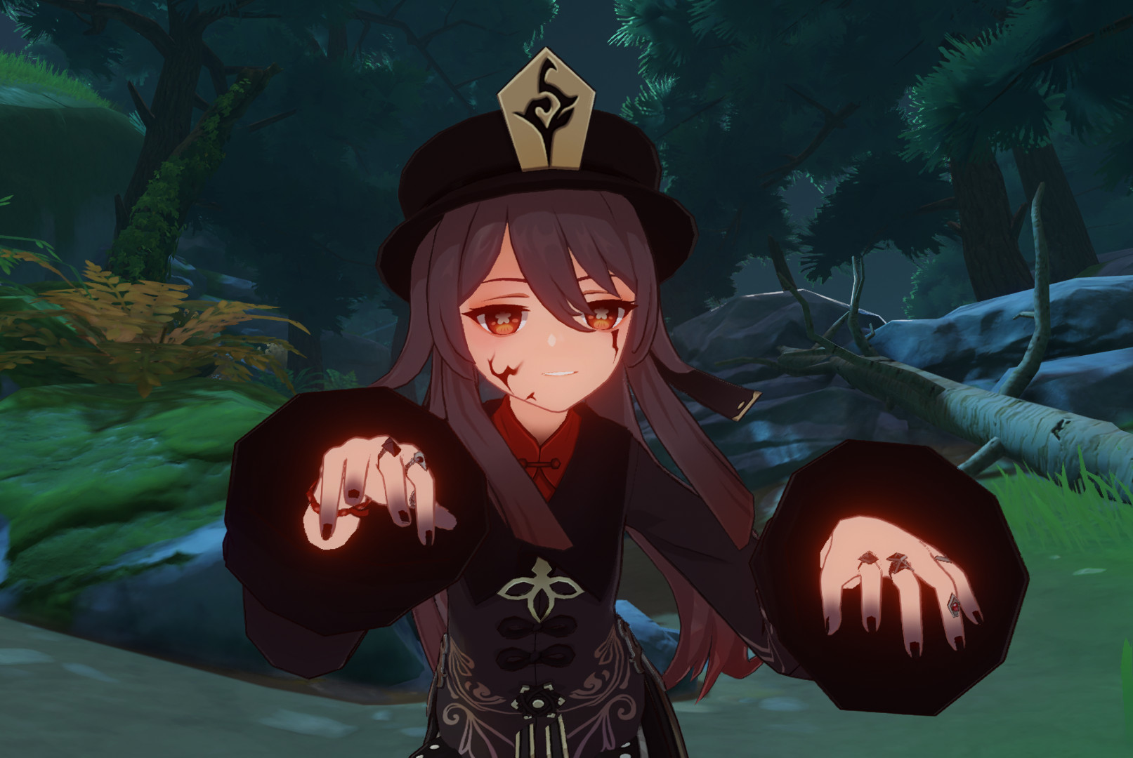 Fetor Marks Hu Tao Mod for Genshin Impact | GI Mods