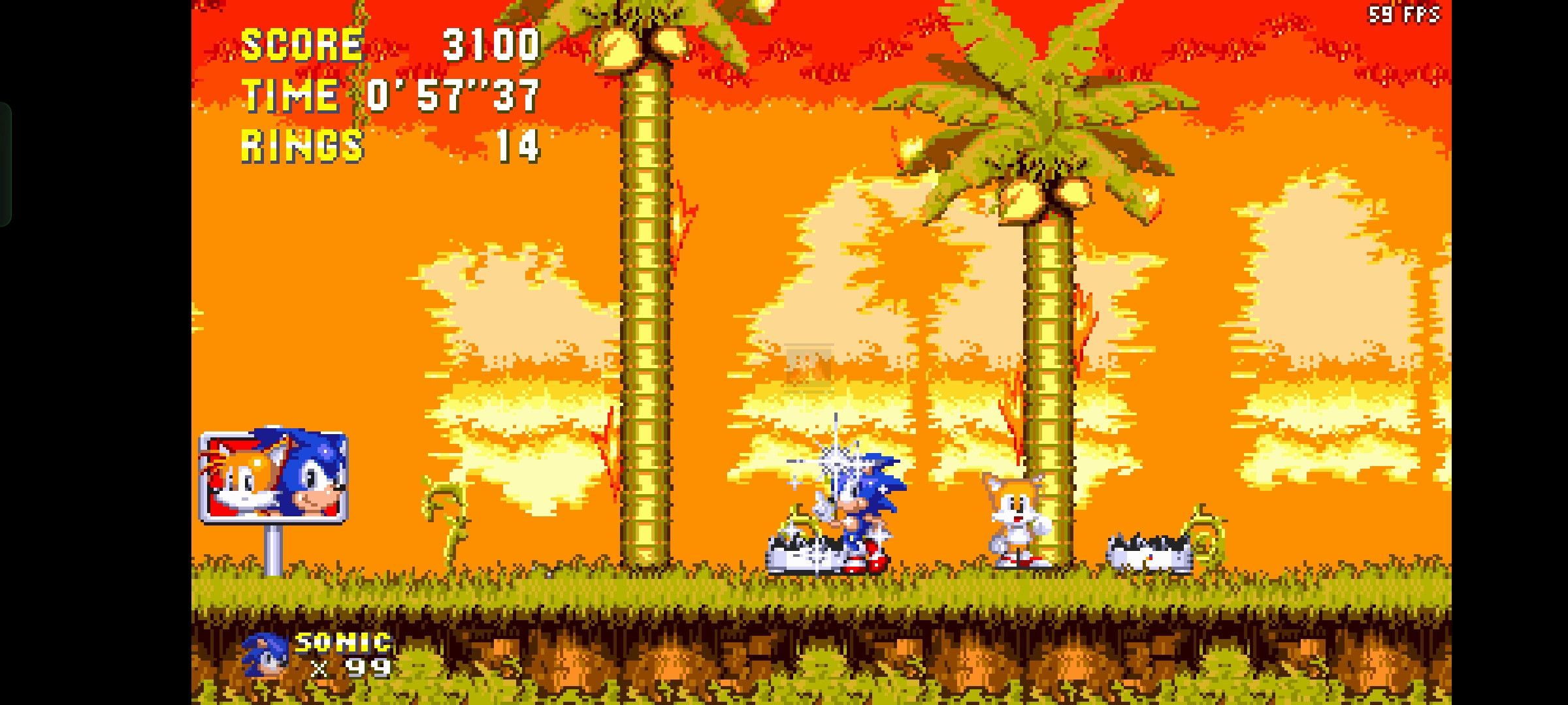 Sonic/knuckles & tails goalposts + super sonic Mod for Sonic 3 A.I.R ...