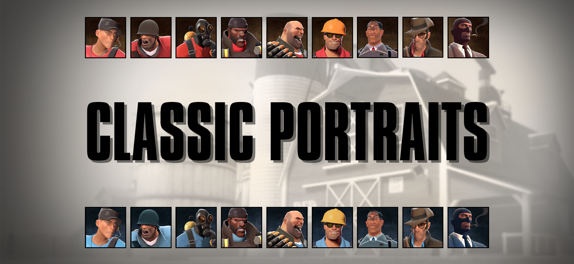 Classic Class Portraits Mod for Team Fortress 2 | TF2 Mods