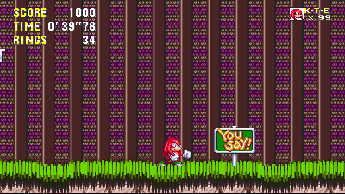 Sonic CD 0.02 Styled Signposts Mod for Sonic 3 A.I.R. | S3AIR Mods