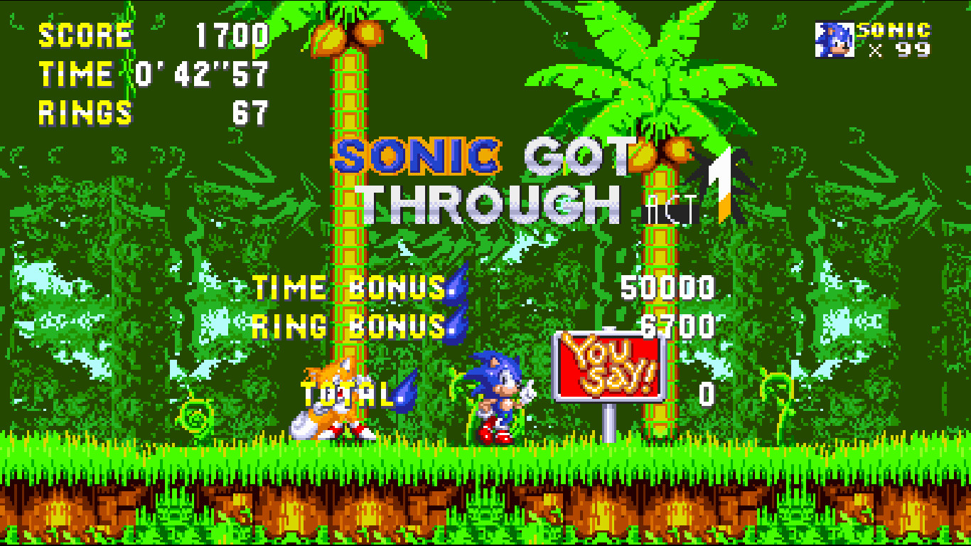 Sonic CD 0.02 Styled Signposts Mod for Sonic 3 A.I.R. | S3AIR Mods