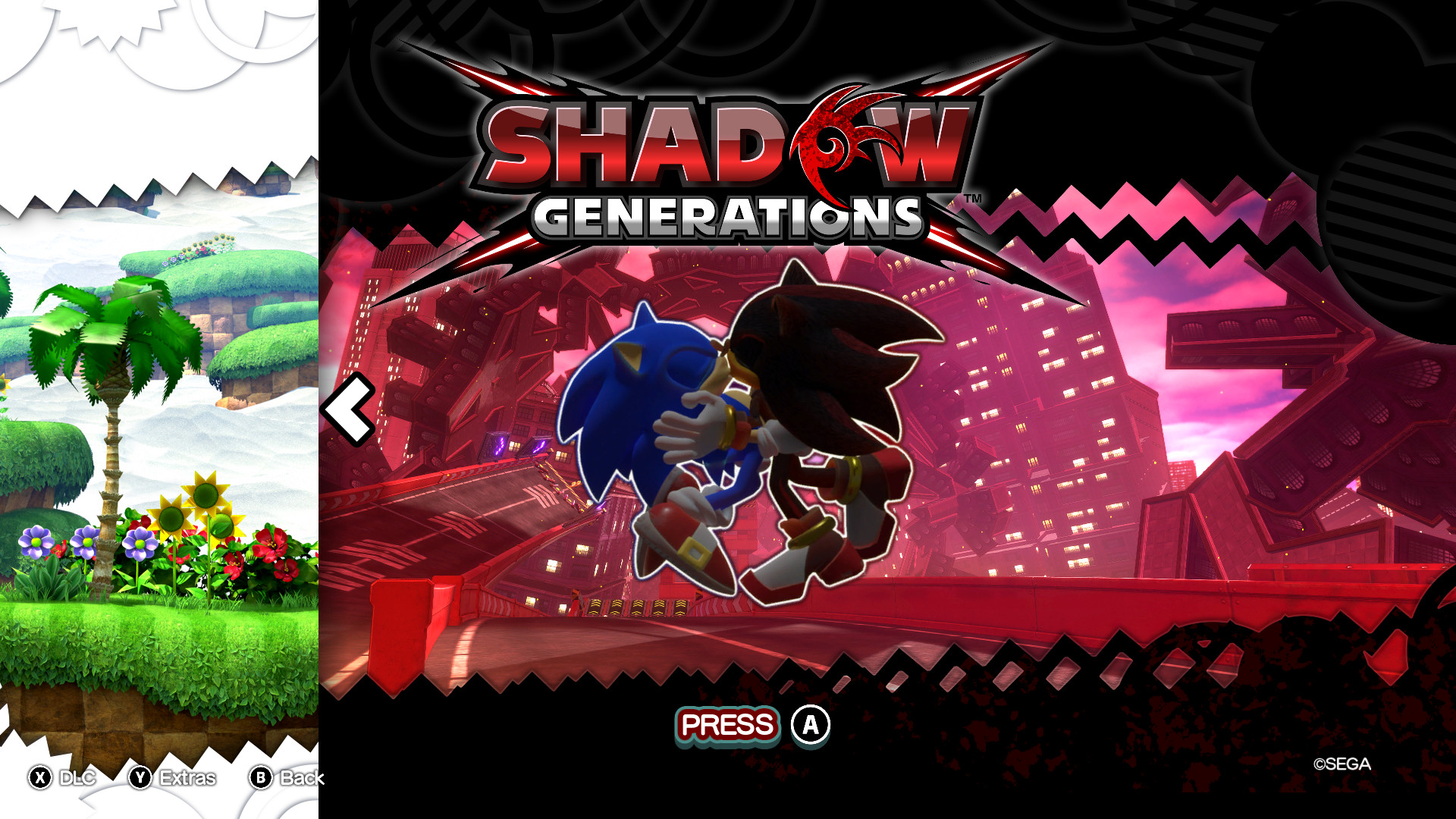 Sonadow Generations Title Screen Mod for Shadow Generations ...