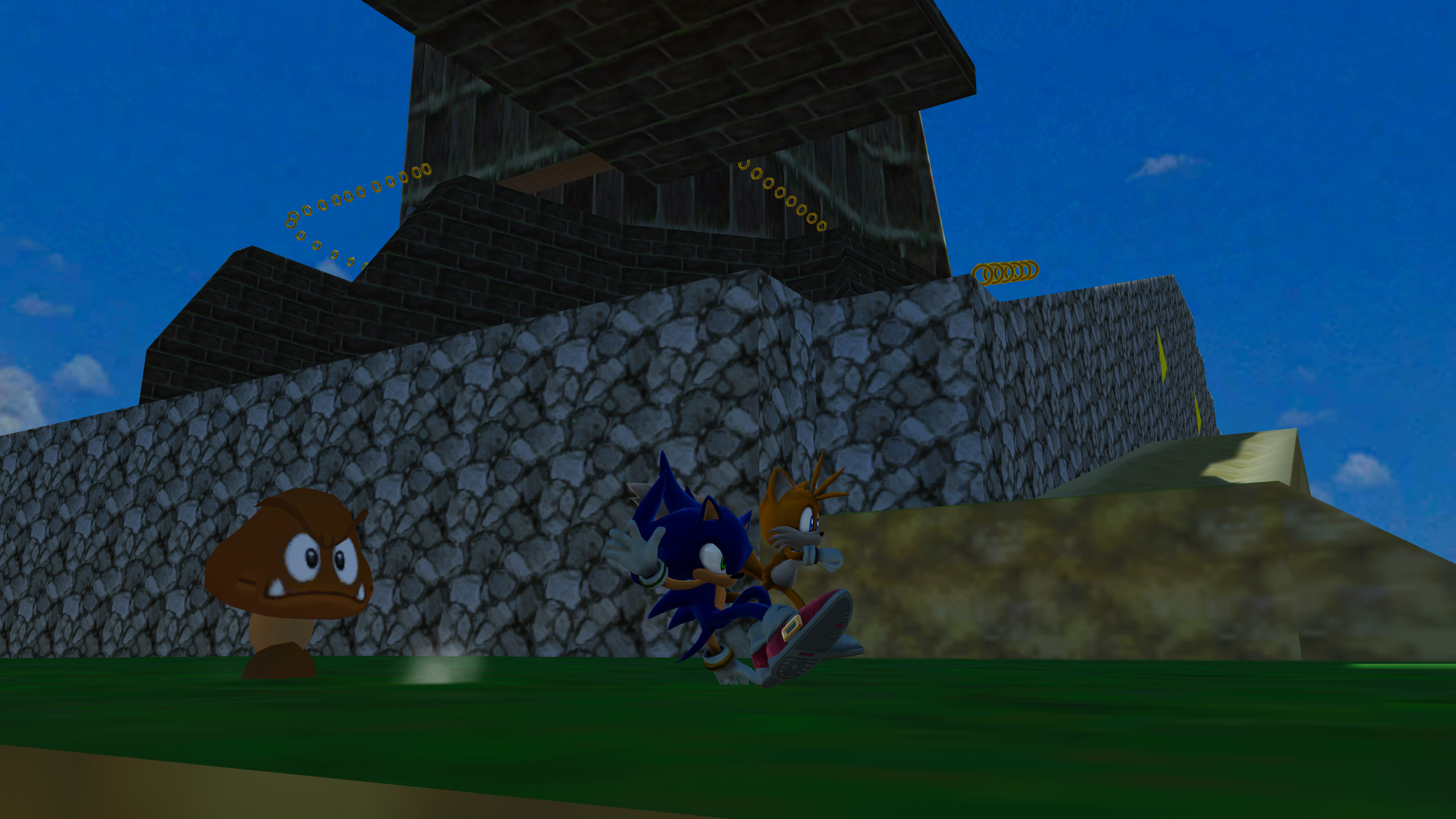 Whomp Fortress (SM64 DS) Mod for Sonic the Hedgehog: Project '06 ...