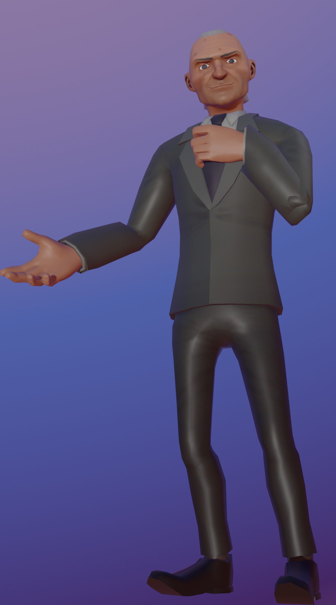 Gray mann as gman Mod for Half-Life 2 | HL2 Mods