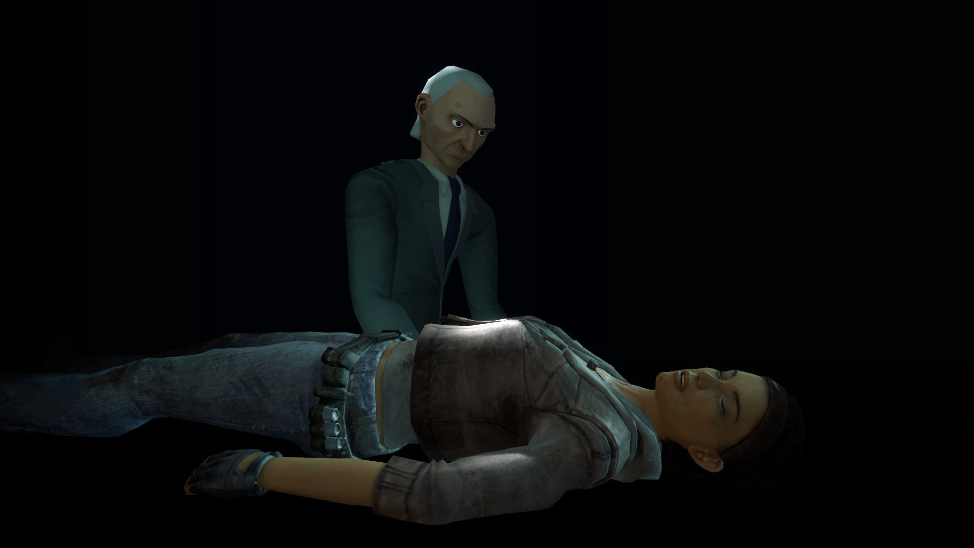Gray mann as gman Mod for Half-Life 2 | HL2 Mods