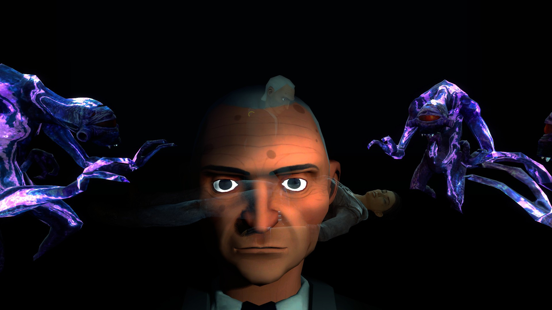 Gray mann as gman Mod for Half-Life 2 | HL2 Mods