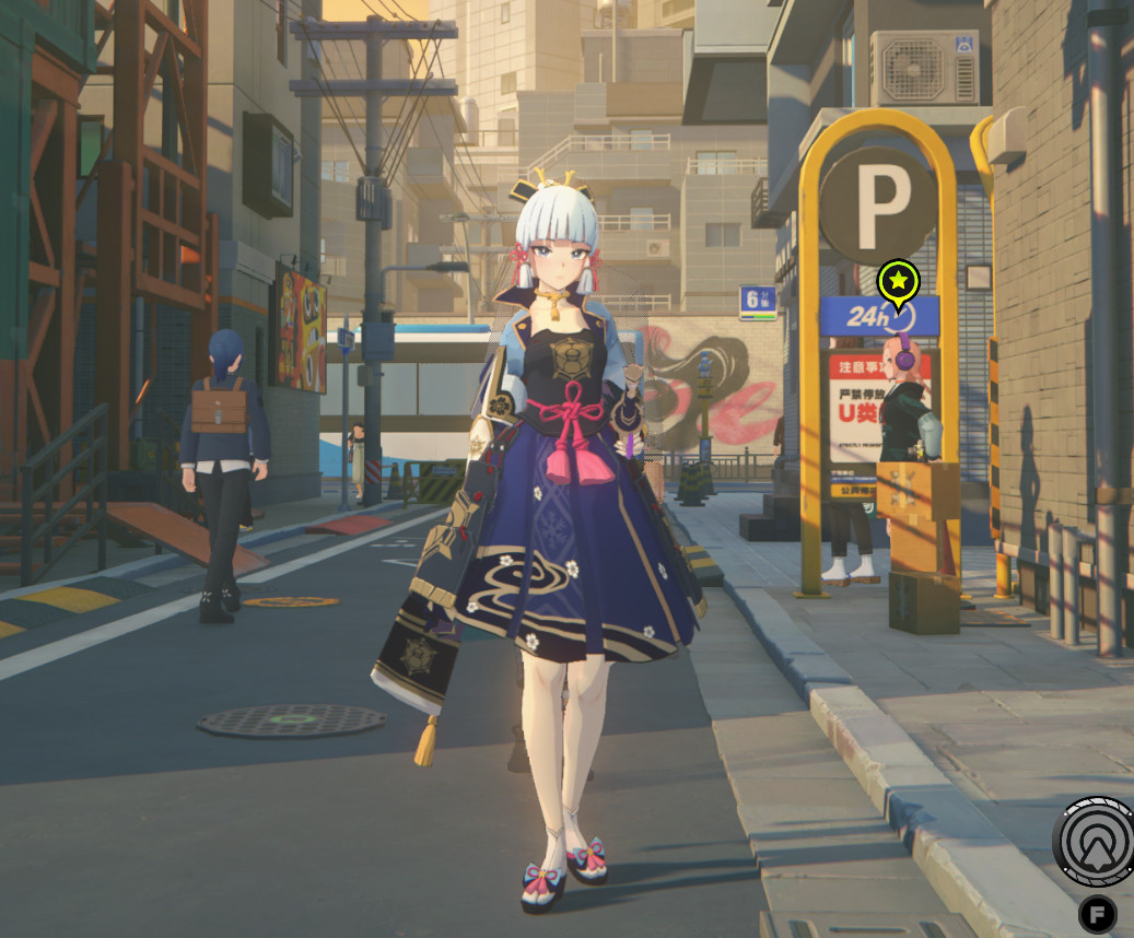 Hoshimi Miyabi_Kamisato Ayaka Mod for Zenless Zone Zero | ZZZ Mods