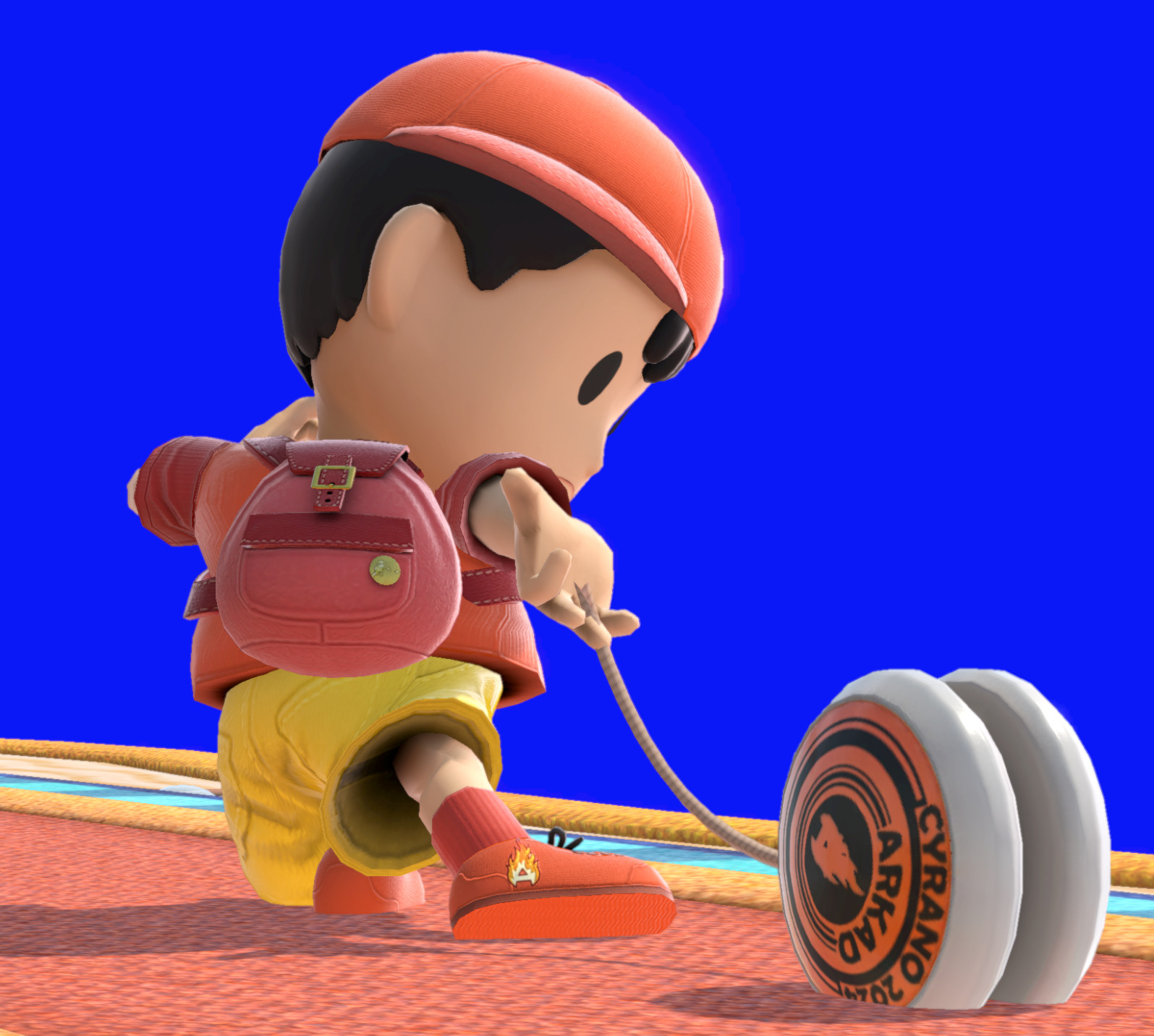 ARK Ness (fire recolor + effects) Mod for Super Smash Bros. Ultimate ...