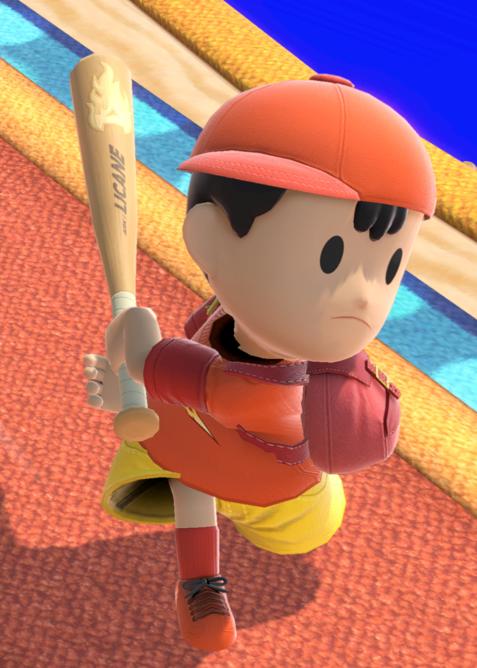 ARK Ness (fire recolor + effects) Mod for Super Smash Bros. Ultimate ...