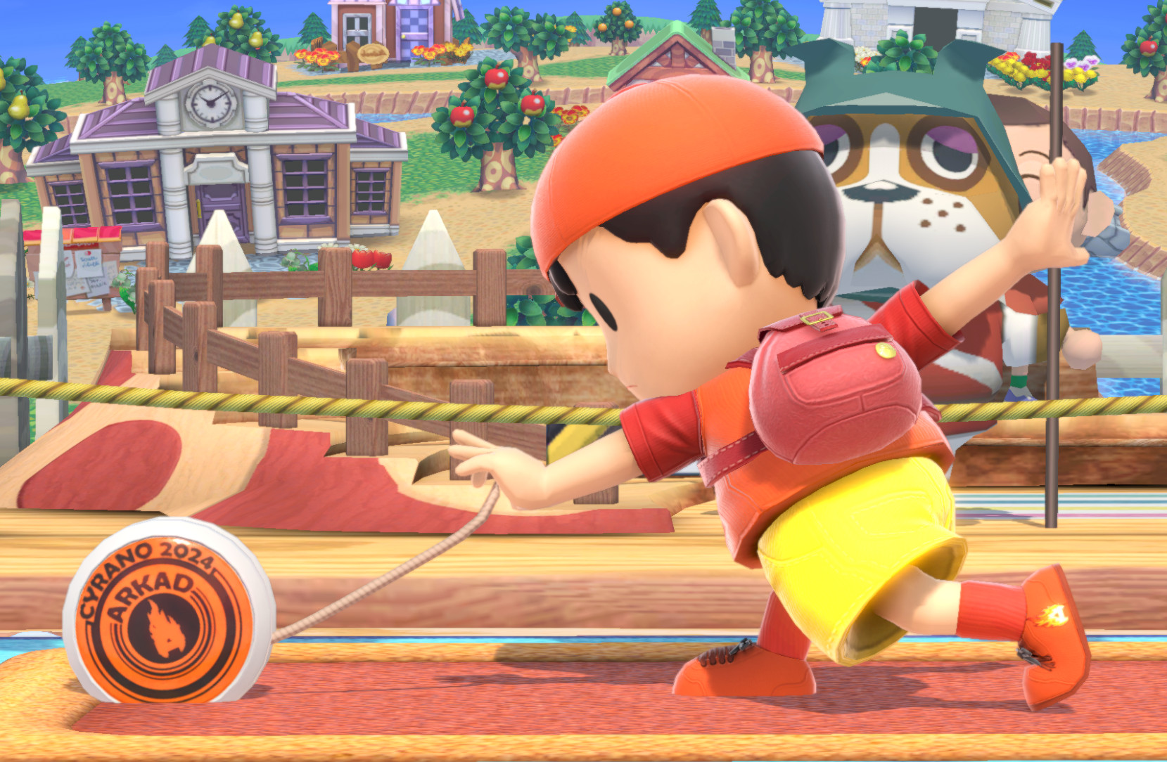 ARK Ness (fire recolor + effects) Mod for Super Smash Bros. Ultimate ...