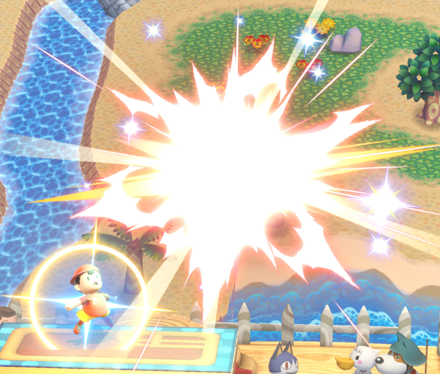 ARK Ness (fire recolor + effects) Mod for Super Smash Bros. Ultimate ...