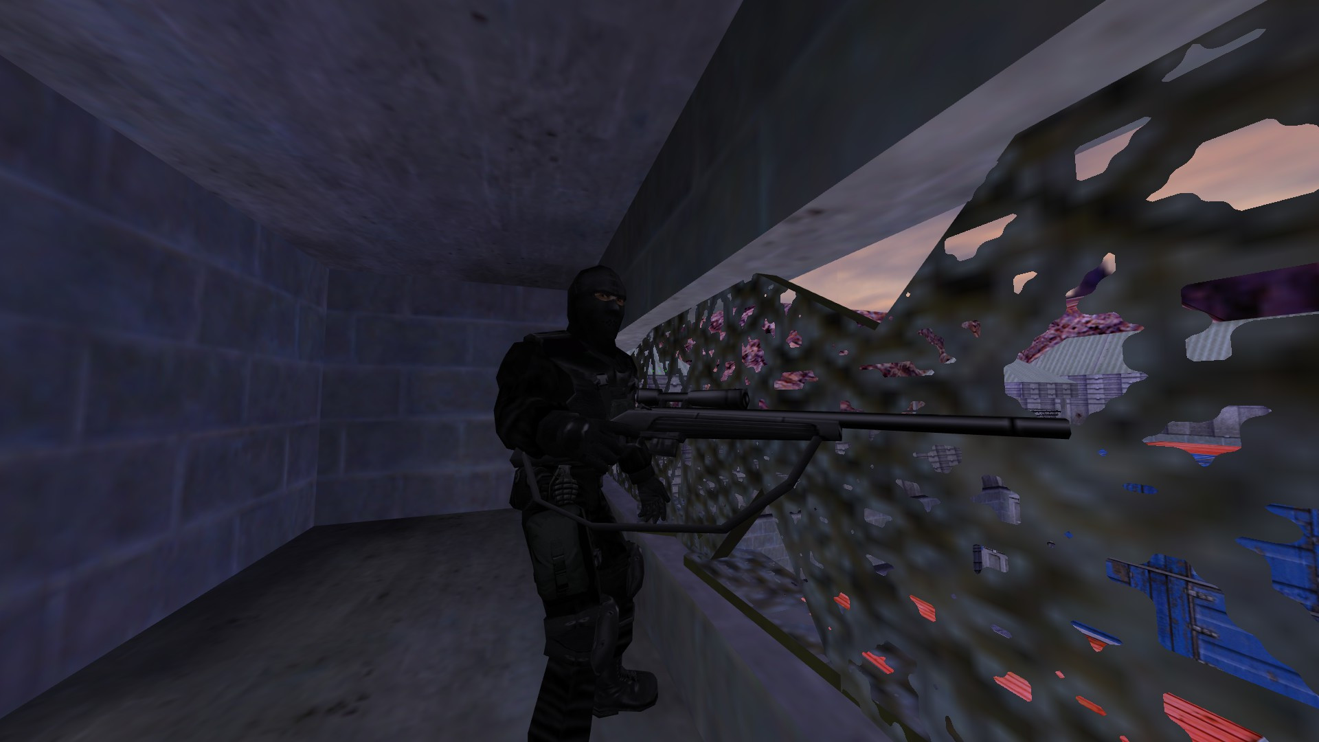 Gray Sniper Rifle Retexture for Opposing Force Mod for Half-Life ...