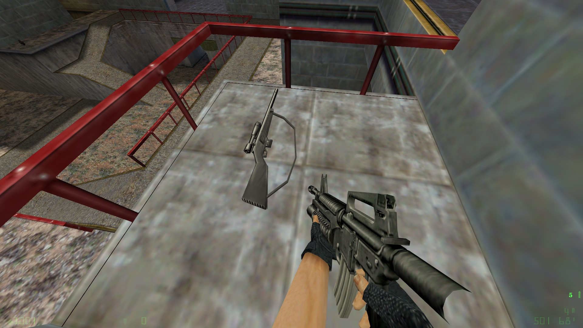 Gray Sniper Rifle Retexture for Opposing Force Mod for Half-Life ...