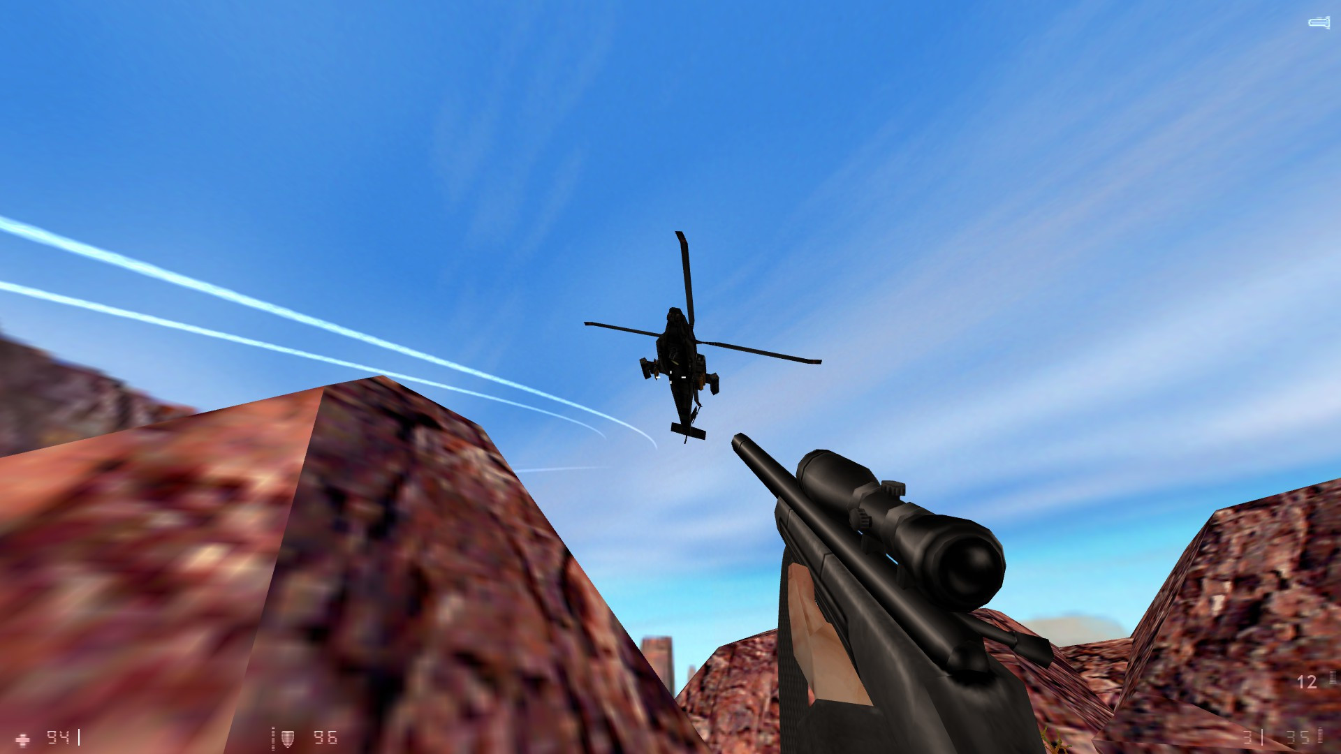 Gray Sniper Rifle Retexture for Opposing Force Mod for Half-Life ...