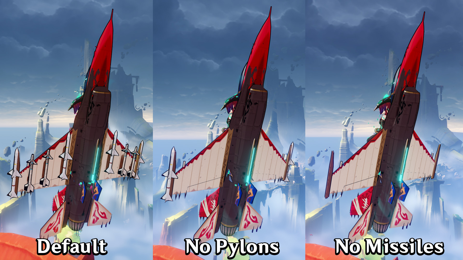 F-16C Fighting Falcon [Replaces Chasca Gun] Mod for Genshin Impact | GI ...