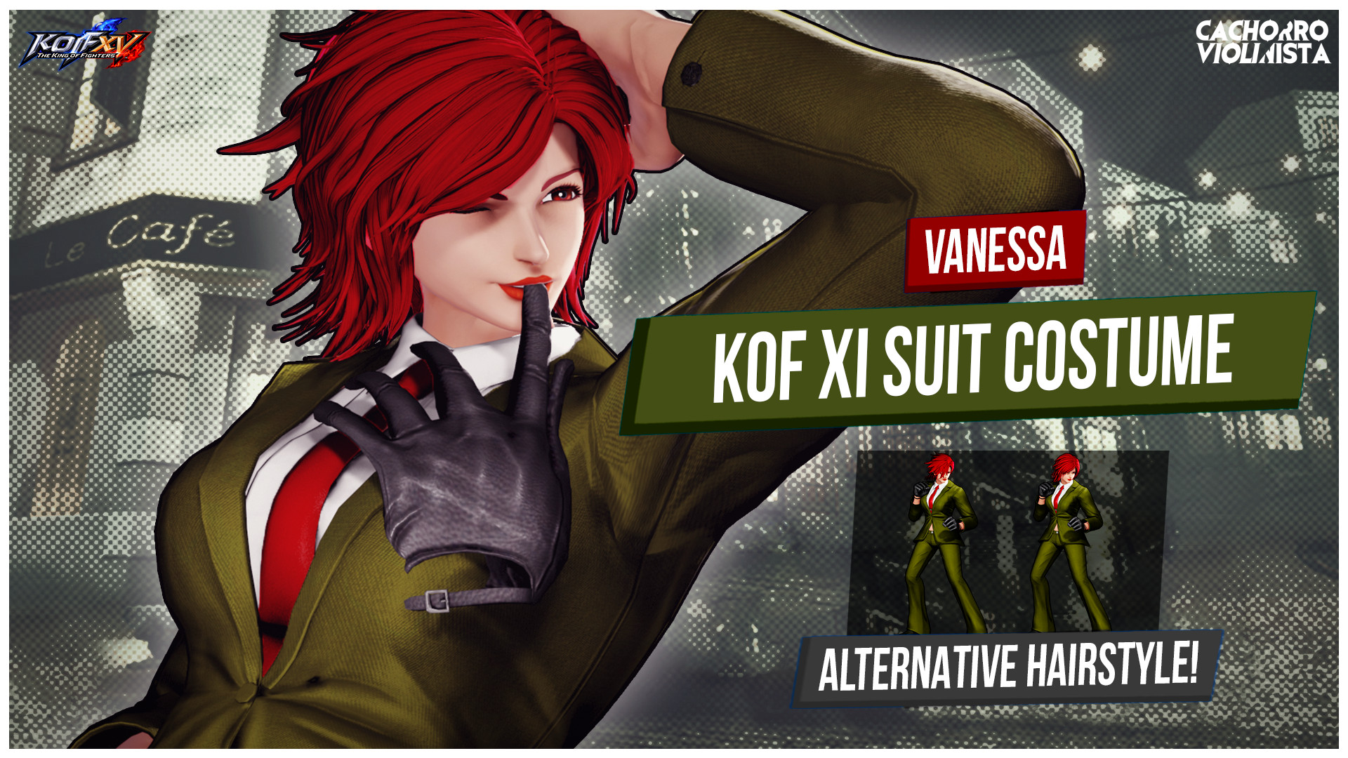 XI Suit Vanessa Mod for The King of Fighters XV | KoFXV Mods