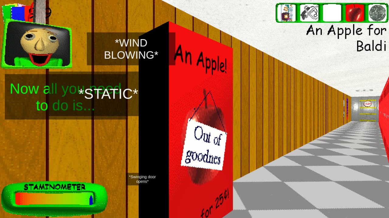 [0.12.X] Classic items vending machine Mod for Baldi's Basics | Baldi Mods