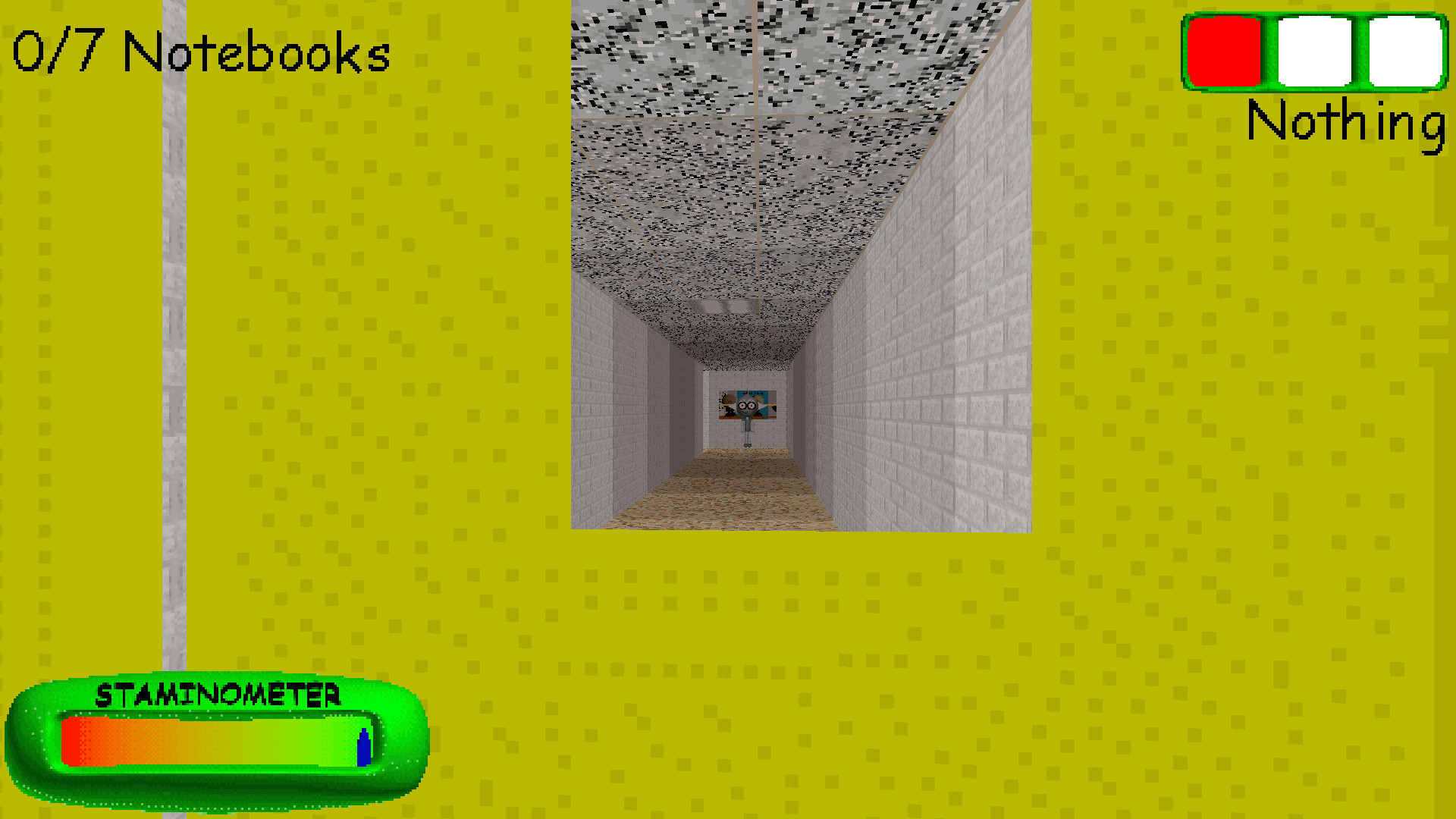 Evil Donato Over NULL Mod for Baldi's Basics | Baldi Mods