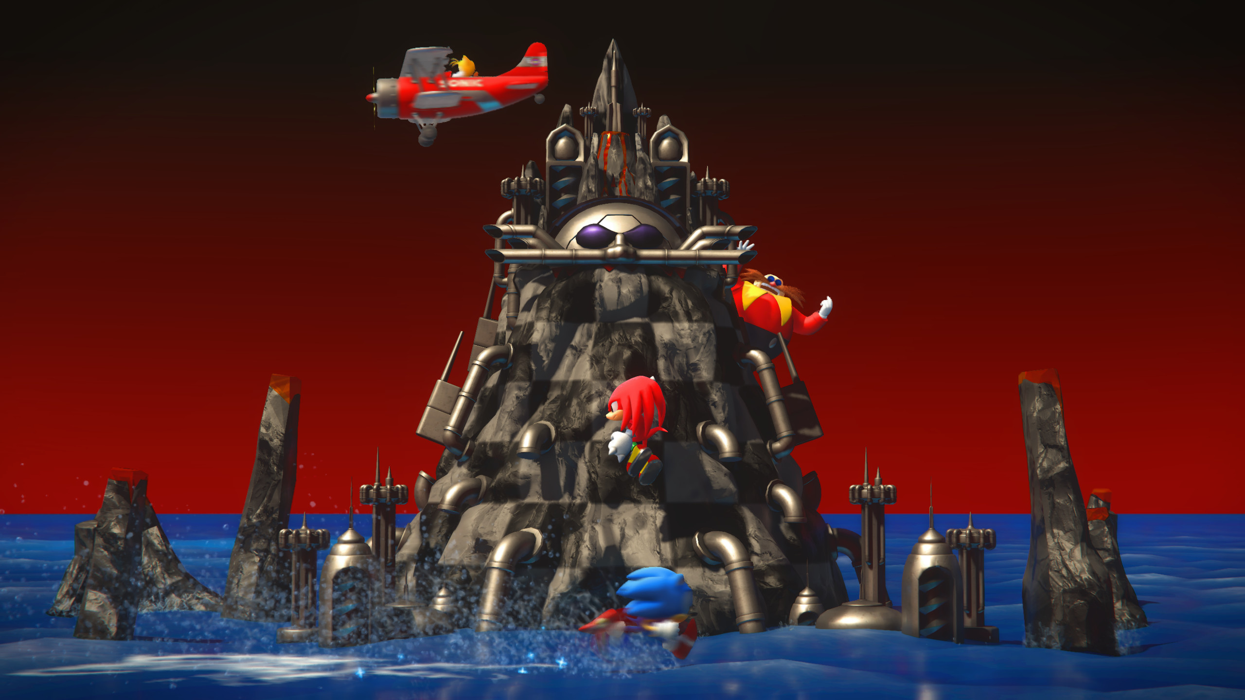 Graphics Enhancement on 3D Menus Mod for Sonic Origins | SO Mods