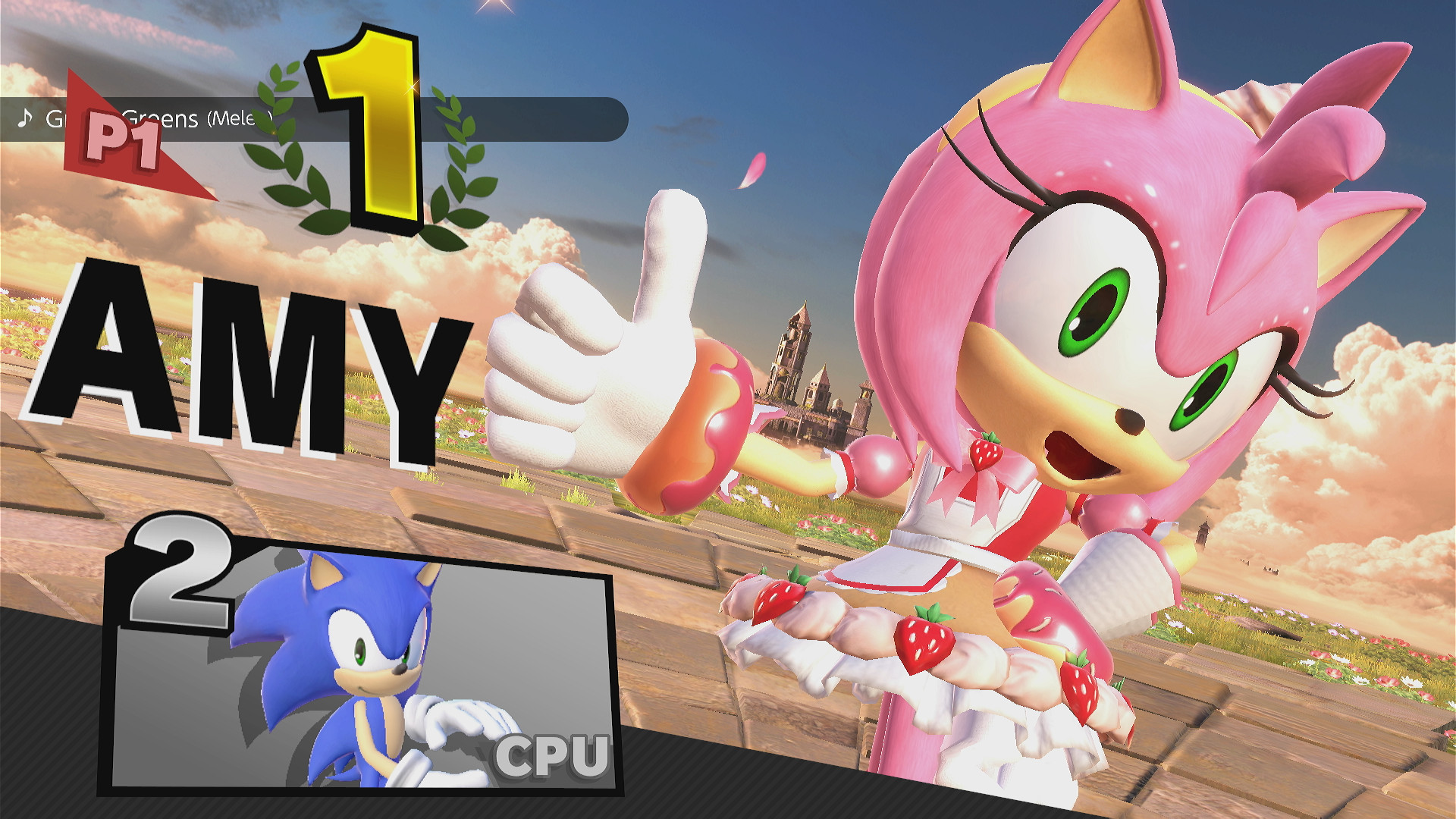 Amy Rose (Dulce) Mod for Super Smash Bros. Ultimate | SSBU Mods