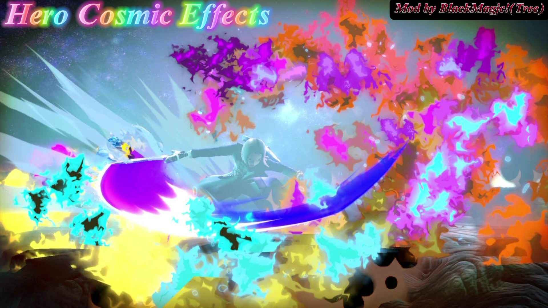 cosmic like effects for hero (new trails) Mod for Super Smash Bros ...