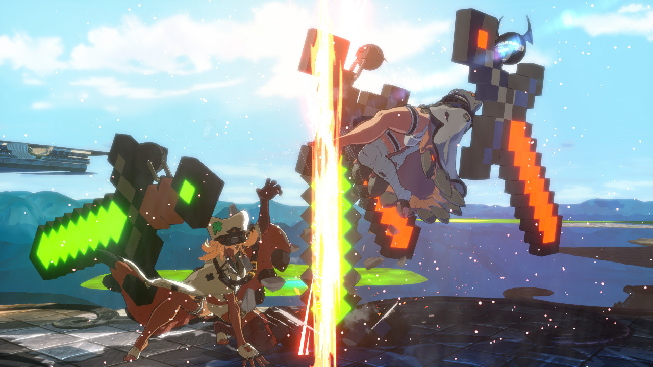 Minecraft's Sword for Ramlethal Valentine Mod for GUILTY GEAR -STRIVE ...