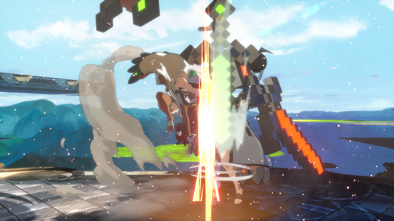 Minecraft's Sword for Ramlethal Valentine Mod for GUILTY GEAR -STRIVE ...