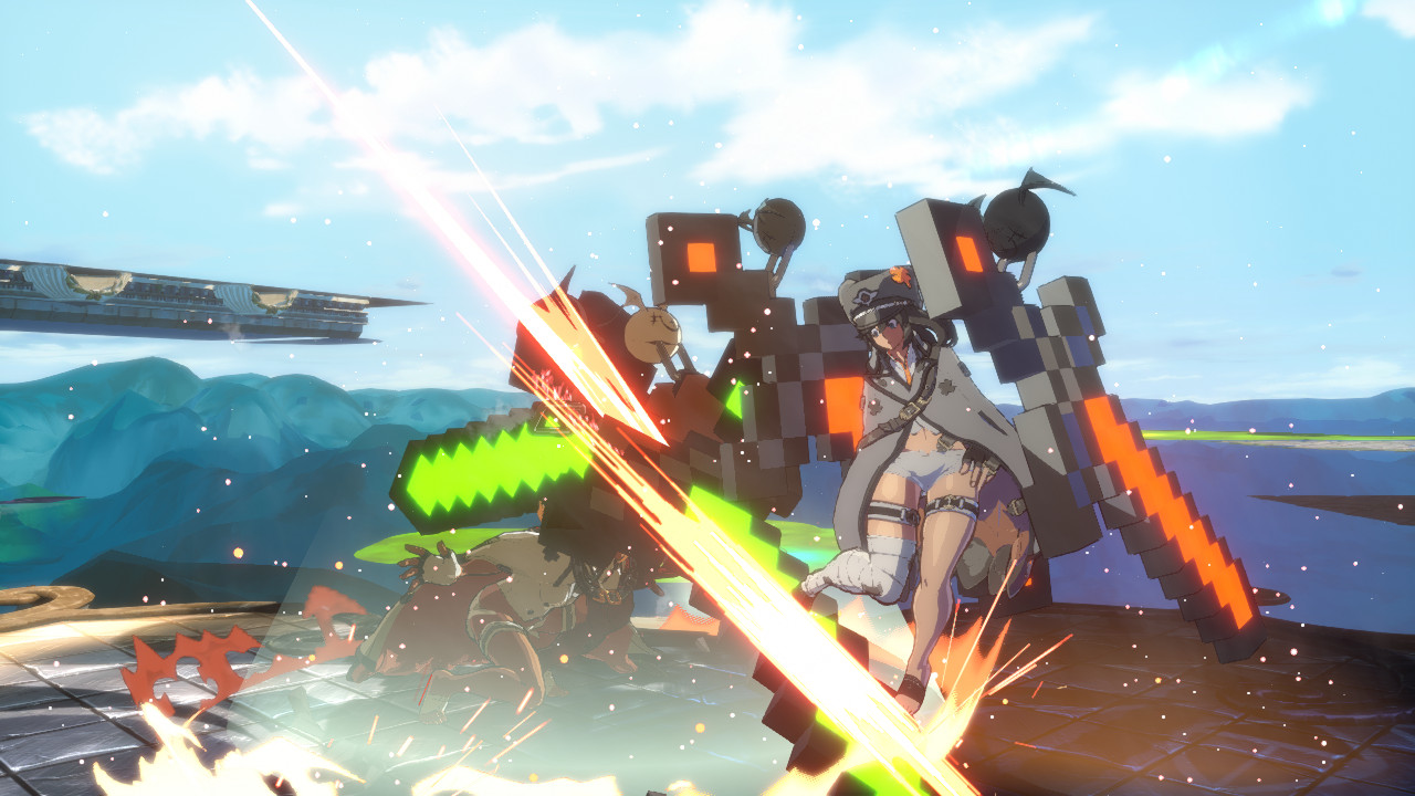 Minecraft's Sword for Ramlethal Valentine Mod for GUILTY GEAR -STRIVE ...