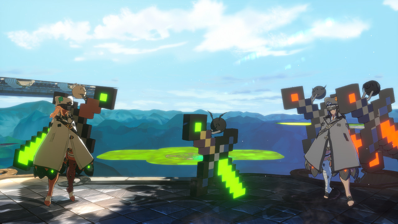 Minecraft's Sword for Ramlethal Valentine Mod for GUILTY GEAR -STRIVE ...