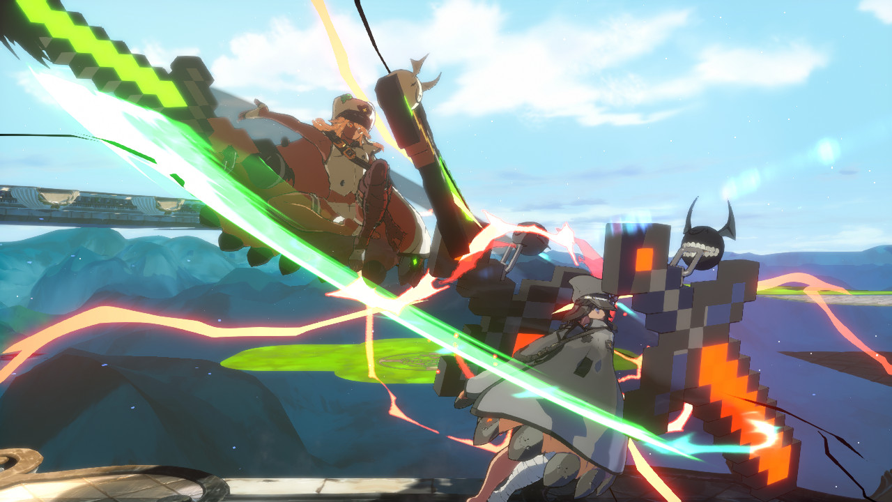 Minecraft's Sword for Ramlethal Valentine Mod for GUILTY GEAR -STRIVE ...