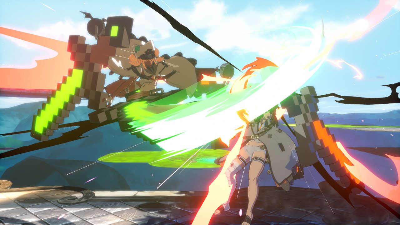 Minecraft's Sword for Ramlethal Valentine Mod for GUILTY GEAR -STRIVE ...