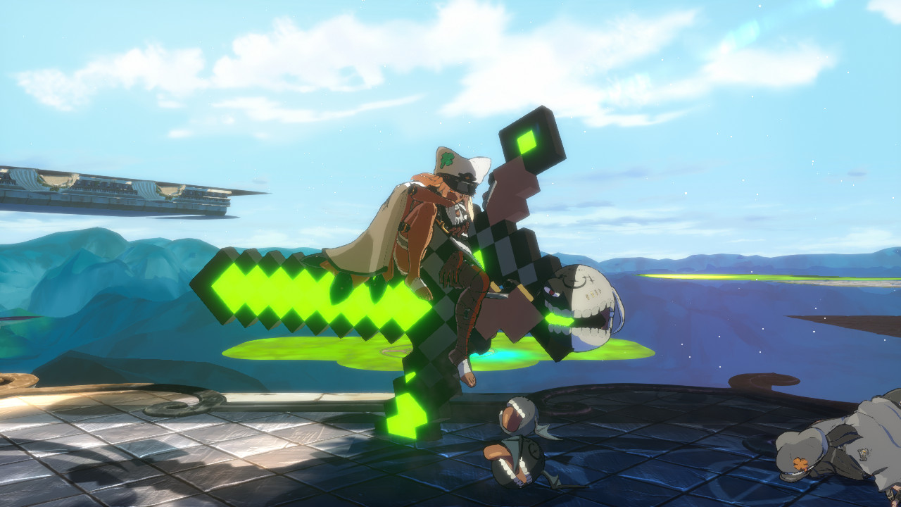 Minecraft's Sword for Ramlethal Valentine Mod for GUILTY GEAR -STRIVE ...