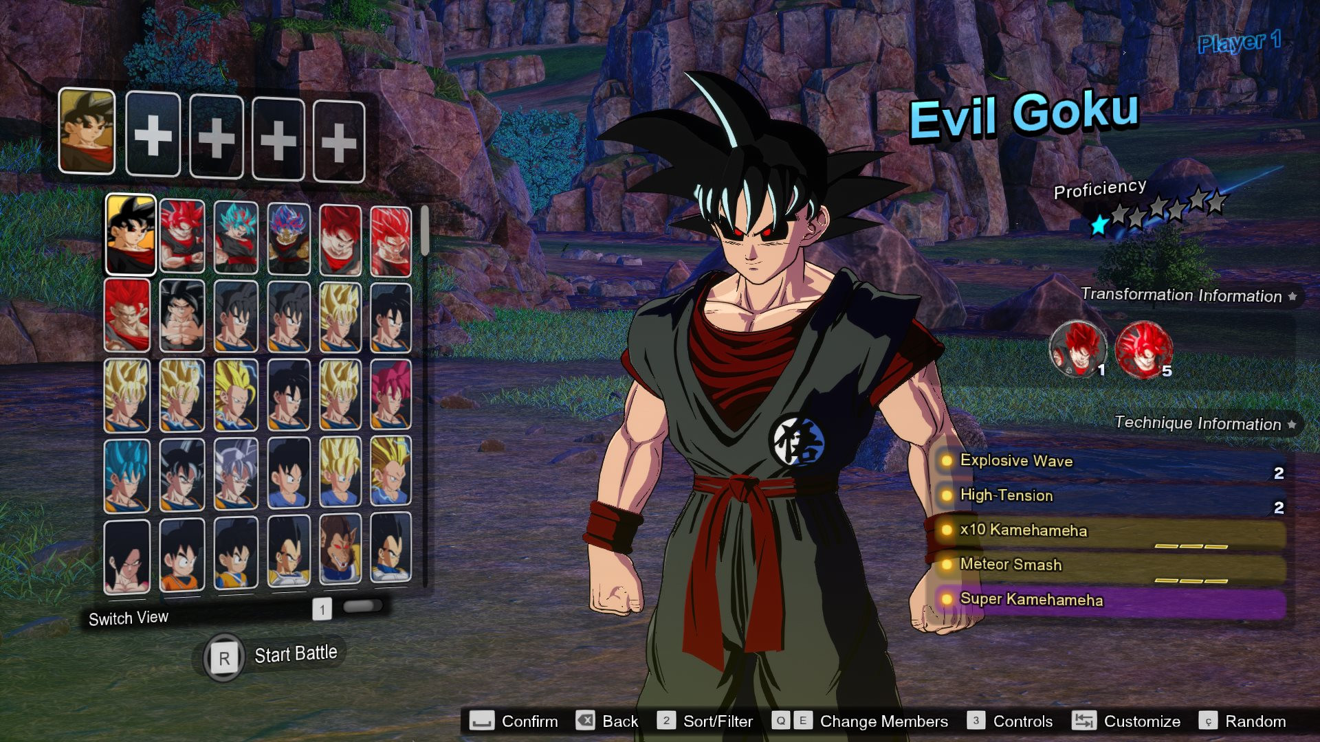 EvilGoku_And_Transformations_[NEW_SLOTS] Mod for Dragon Ball: Sparking ...