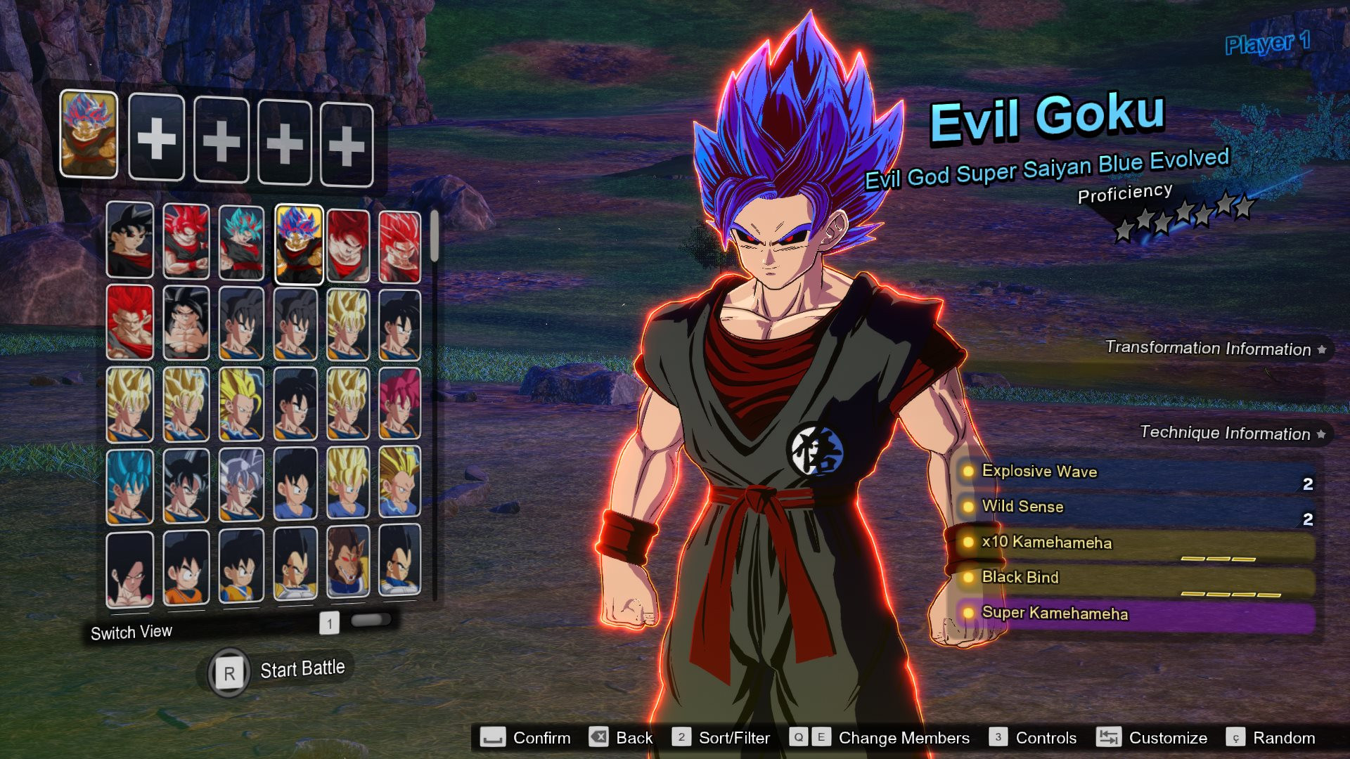 EvilGoku_And_Transformations_[NEW_SLOTS] Mod for Dragon Ball: Sparking ...