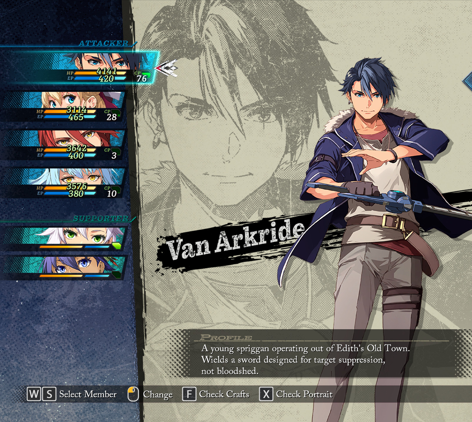 Kai no Kiseki UI Portraits Mod for The Legend of Heroes: Trails through ...