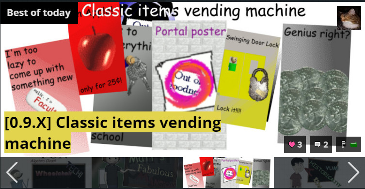 [0.12.X] Classic items vending machine Mod for Baldi's Basics | Baldi Mods