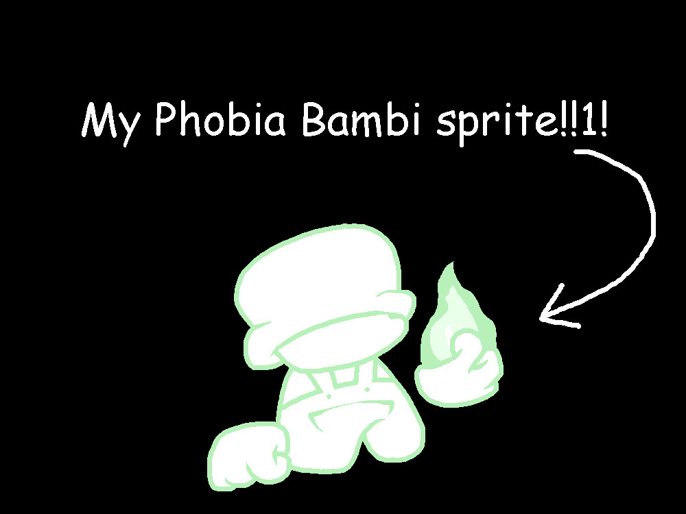 My phobia Bambi sprite Mod for Friday Night Funkin' | FNF Mods